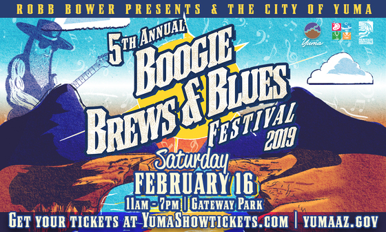 City of Yuma to host Boogie, Brews and Blues Festival on Feb. 16 - 4FrontEd