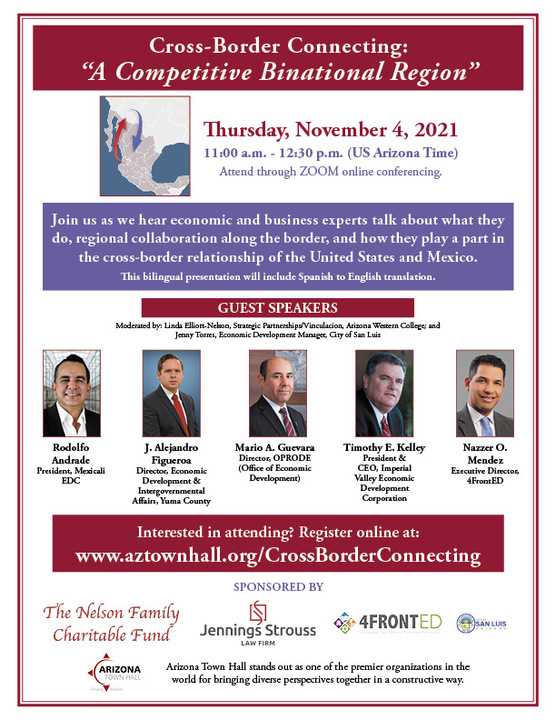 Virtual Panel: "A Competitive Binational Region" - 4FrontEd