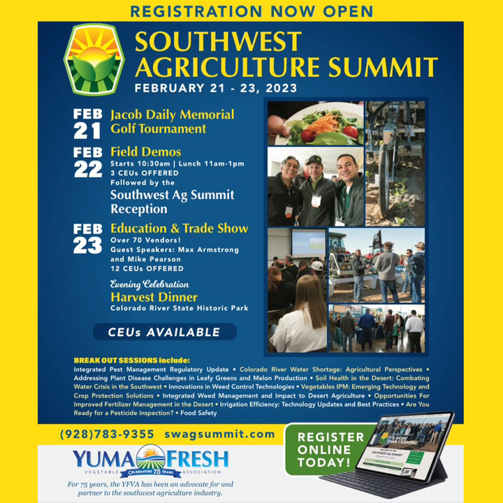Southwest Ag Summit - Yuma, Arizona - 4FrontEd